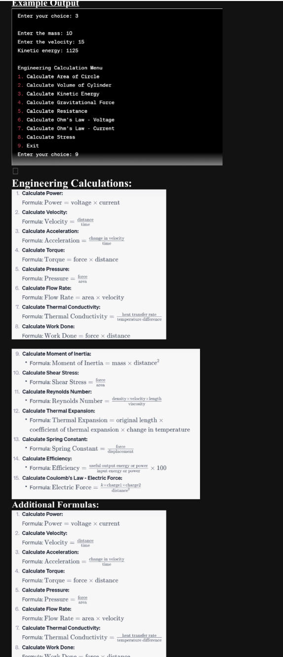 Solved ELEG 1304 - ﻿Capstone Project #2 ﻿ Engineering | Chegg.com