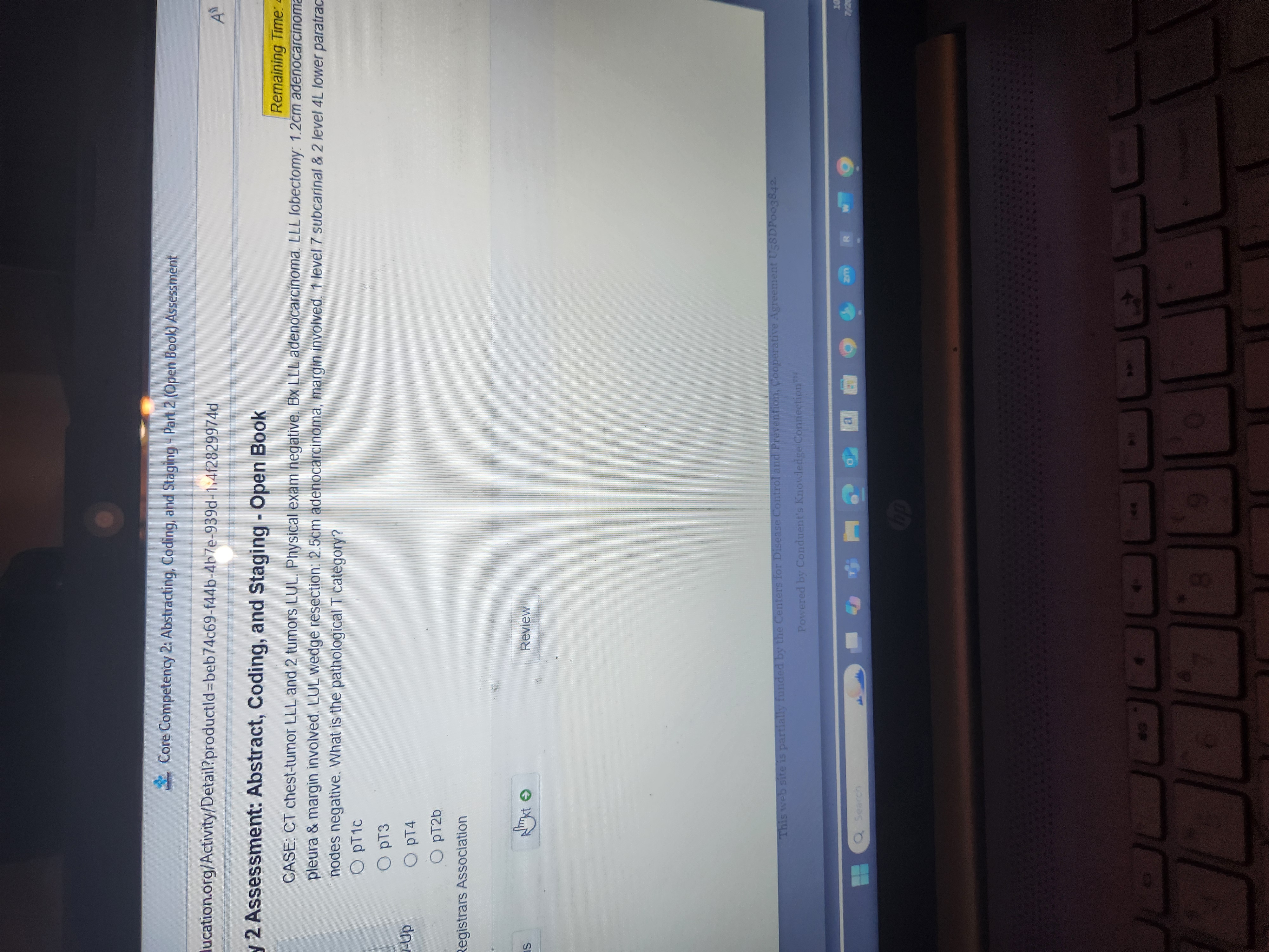 Solved 2 ﻿Assessment: Abstract, Coding, and Staging - ﻿Open | Chegg.com