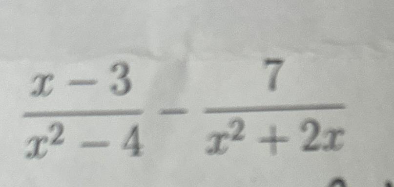 Solved x-3x2-4-7x2+2x | Chegg.com