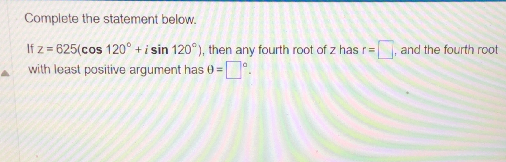 Solved Complete the statement below.If | Chegg.com