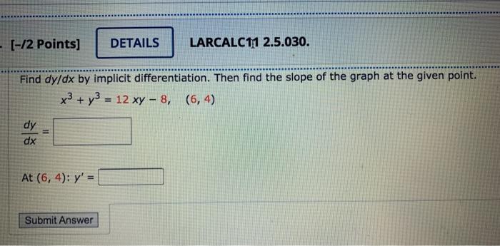 Solved Your best submission for each question part 3. [-12 | Chegg.com
