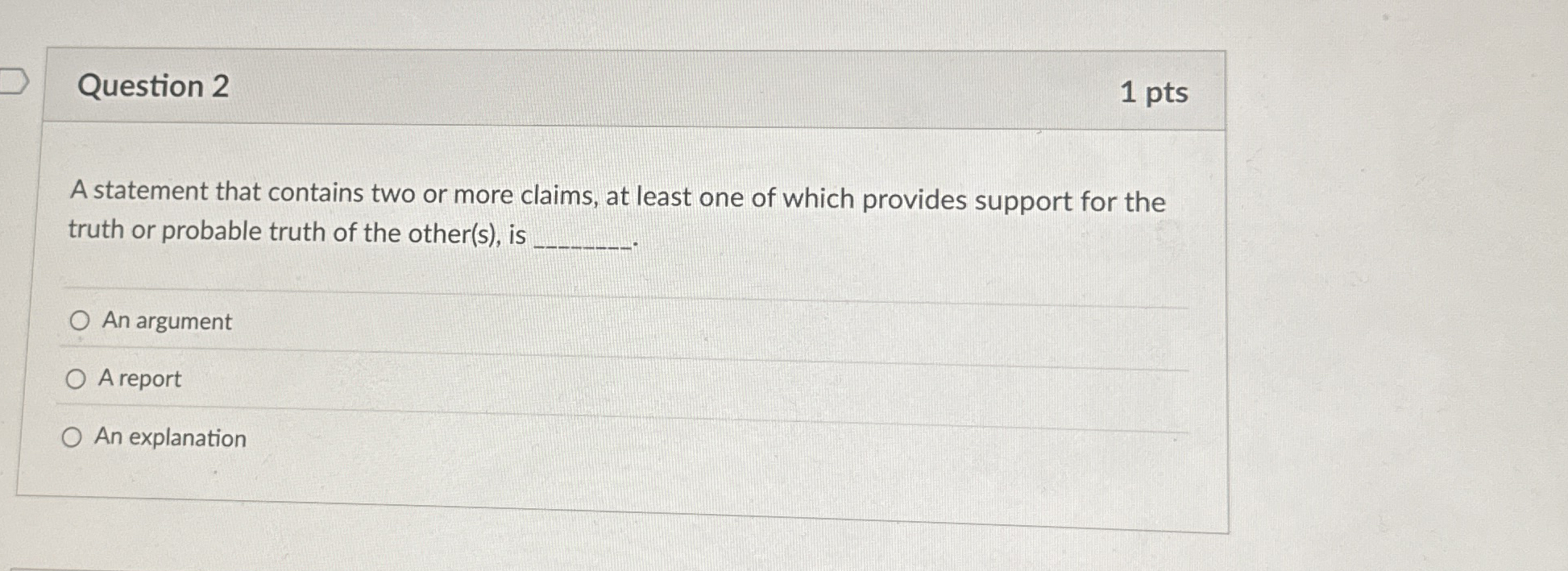 Solved Question 2A statement that contains two or more | Chegg.com
