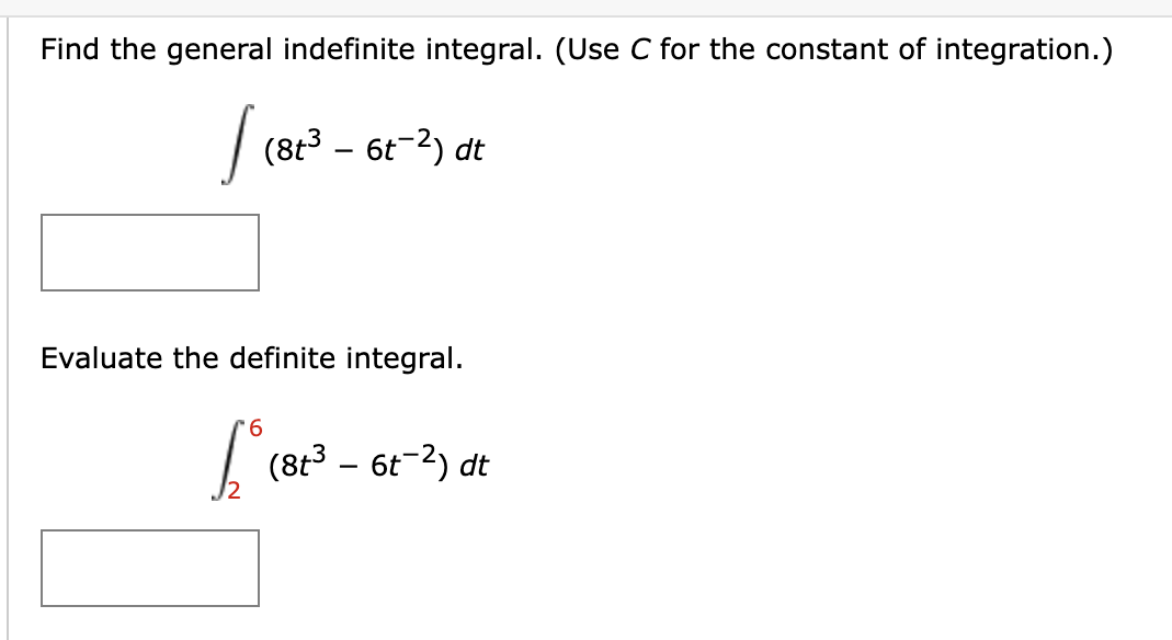 Solved Find the general indefinite integral. (Use C ﻿for the | Chegg.com