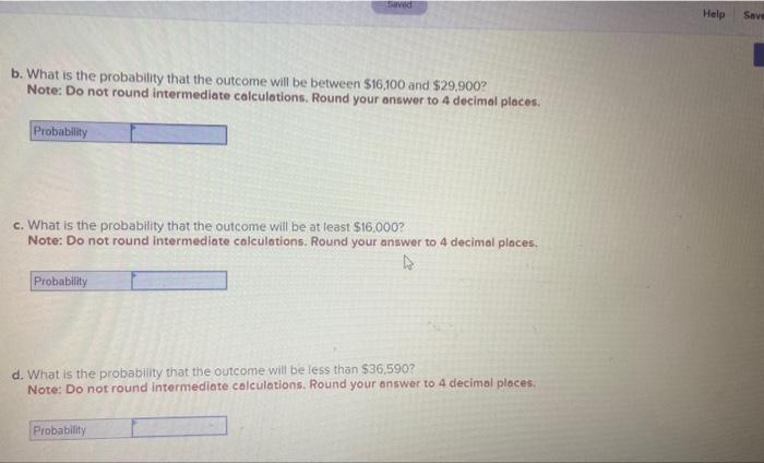 Solved Problem 13-20 (Algo) Probability analysis with a | Chegg.com