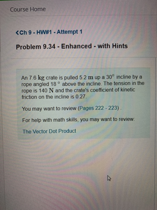 Solved Course Home | Chegg.com
