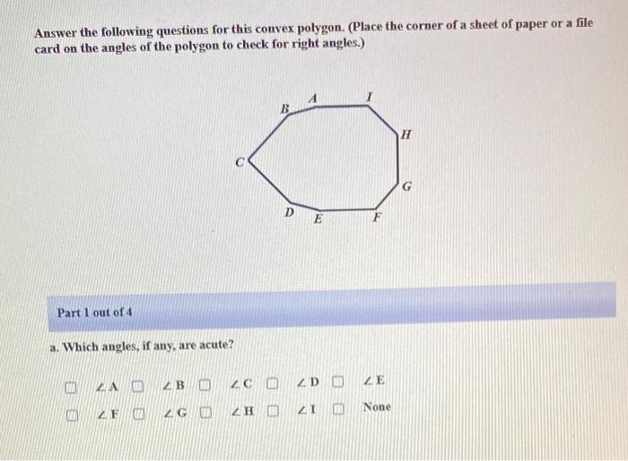 Solved Answer the following questions for this convex | Chegg.com