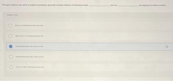 Solved The main purpose or leading object rule: Multiple | Chegg.com