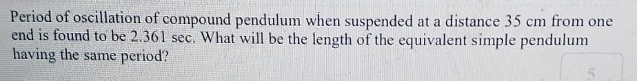 Solved Determine the minimum period with which a compound | Chegg.com