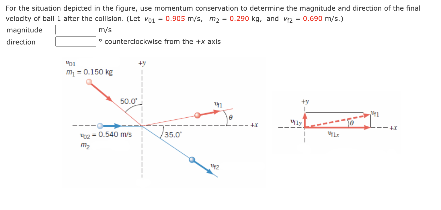 Solved For the situation depicted in the figure, use | Chegg.com