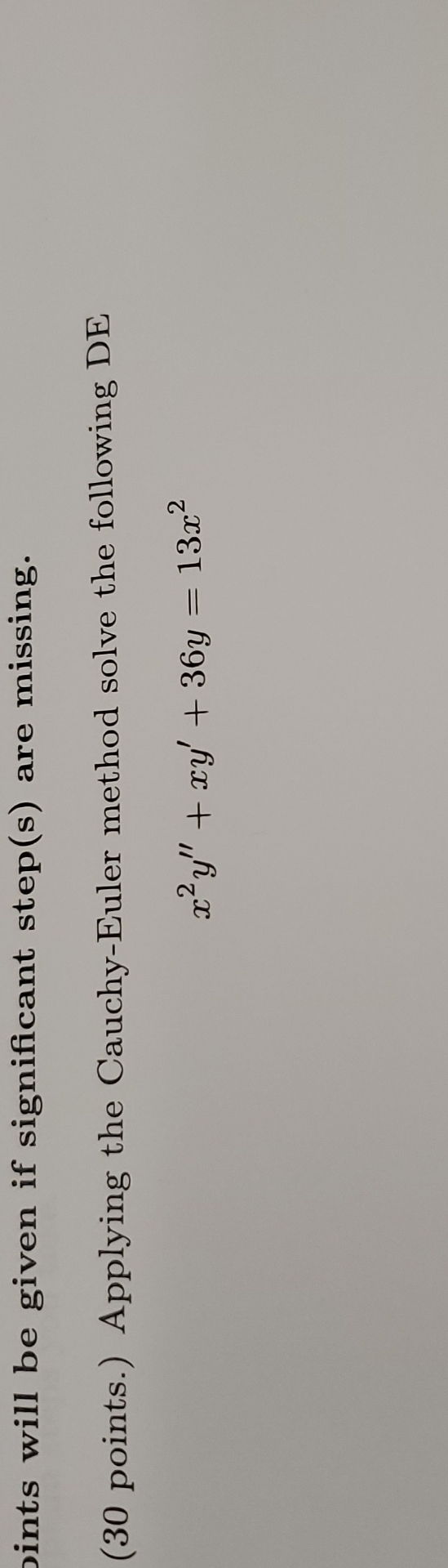 jints will be given if significant step(s) ﻿are | Chegg.com