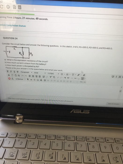 Solved aining Time: 2 hours, 21 minutes, 49 seconds. astion | Chegg.com Solved aining Time: 2 hours, 21 minutes, 49 seconds. astion | Chegg.com