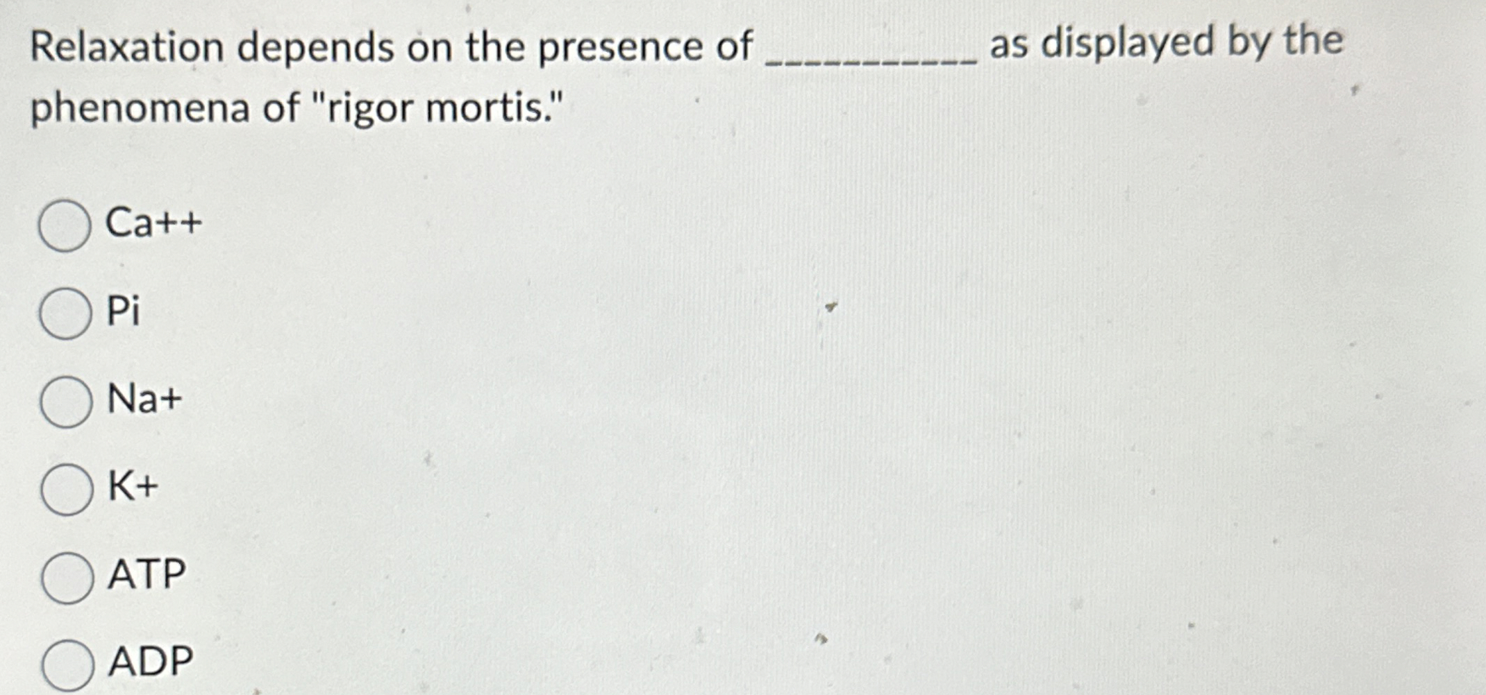 Solved Relaxation depends on the presence of , ﻿as displayed | Chegg.com