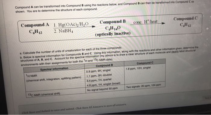 Solved Compound A can be transformed into Compound B using | Chegg.com