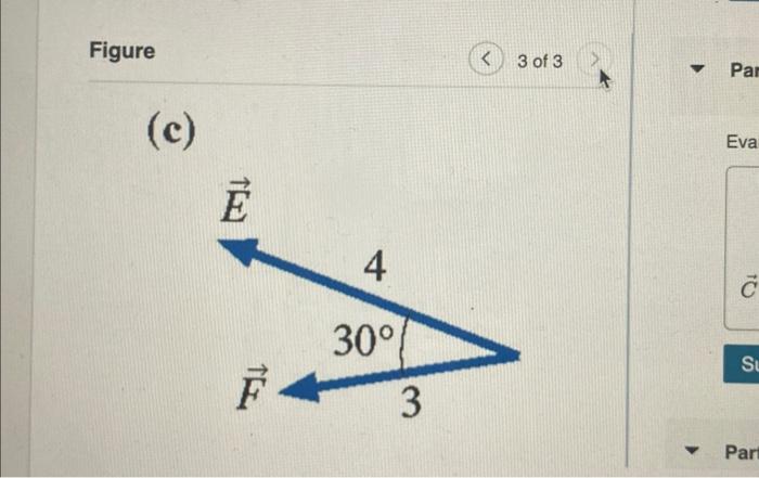 Solved Evaluate the dot product of the vectors in (Figure | Chegg.com