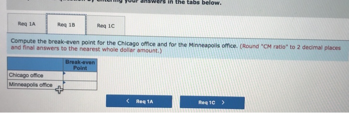 Solved 1-a. Compute the companywide break-even point in | Chegg.com Solved 1-a. Compute the companywide break-even point in | Chegg.com