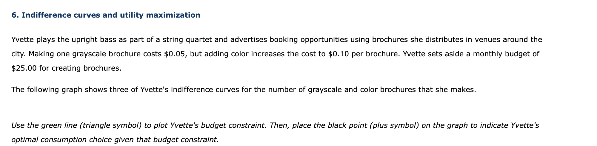 Solved 6. ﻿Indifference curves and utility | Chegg.com