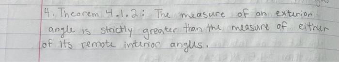 Solved College Geometry - Please help me prove problem #2 | Chegg.com