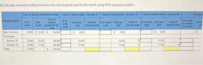 Solved Problem 8-5 (Algo) Various inventory costing methods | Chegg.com