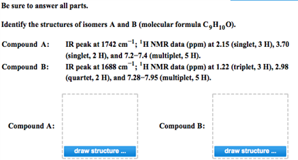 Solved Be sure to answer all parts. Identify the structures | Chegg.com