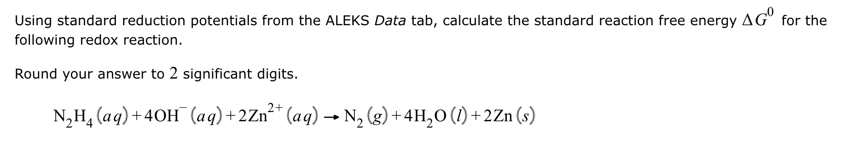 Solved Using standard reduction potentials from the ALEKS | Chegg.com