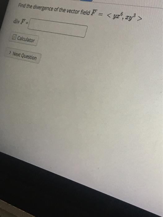 Solved Find the divergence of the vector field F div F- | Chegg.com