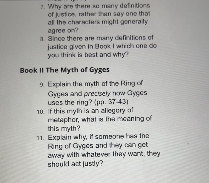 1. On pages 3 & 4 Socrates and his accomplice Glaucon | Chegg.com