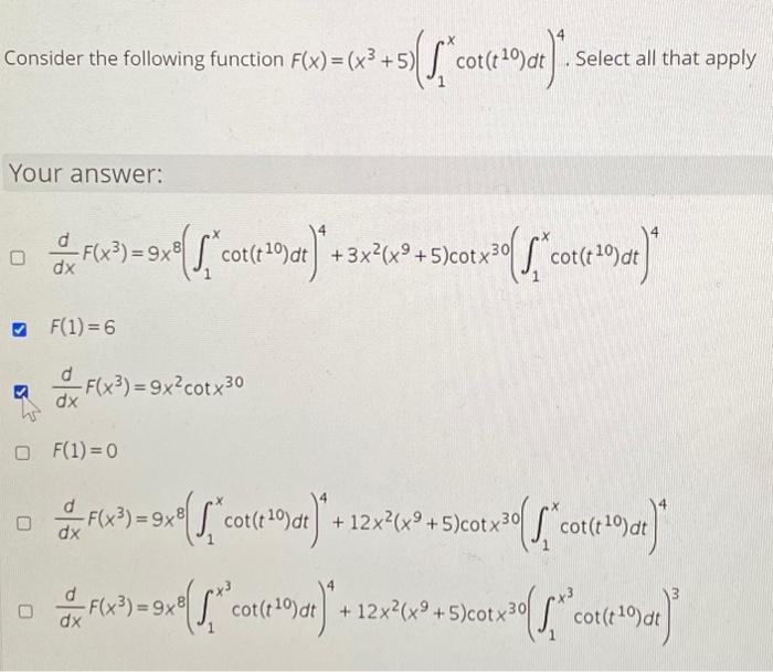 Solved Consider the following function | Chegg.com