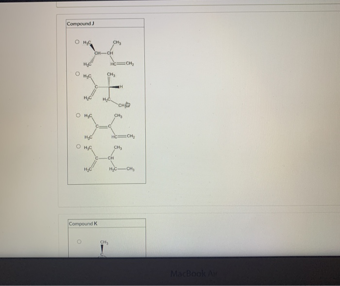 Solved Compounds I and J both have the molecular formula | Chegg.com