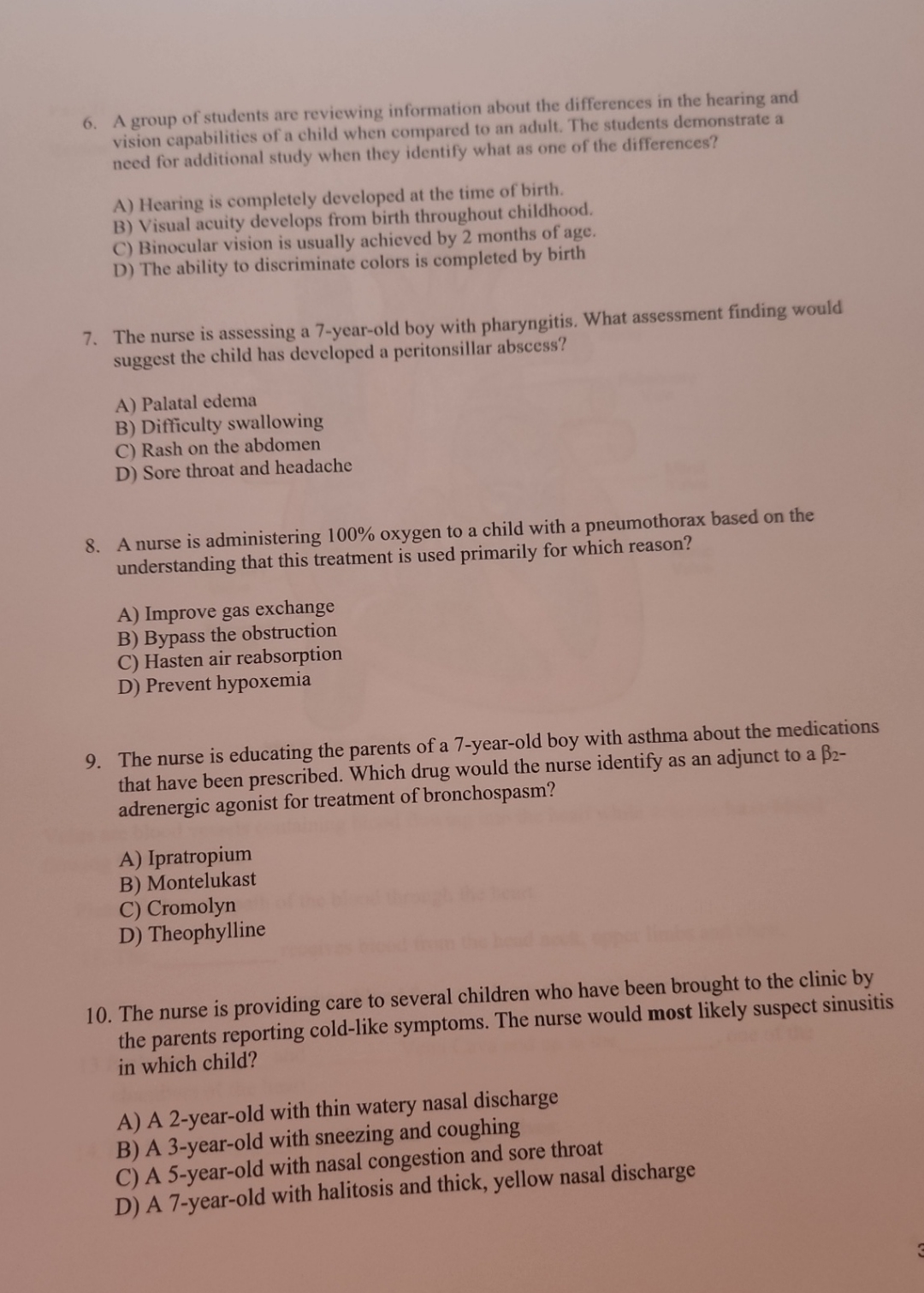Solved A group of students are reviewing information about | Chegg.com