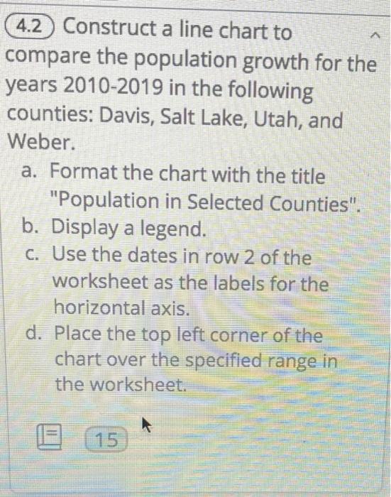 Solved The population of Utah is growing rapidly. Net | Chegg.com