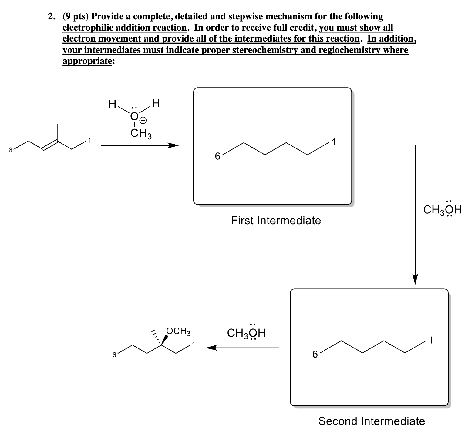 Solved Provide a complete, detailed and stepwise mechanism | Chegg.com