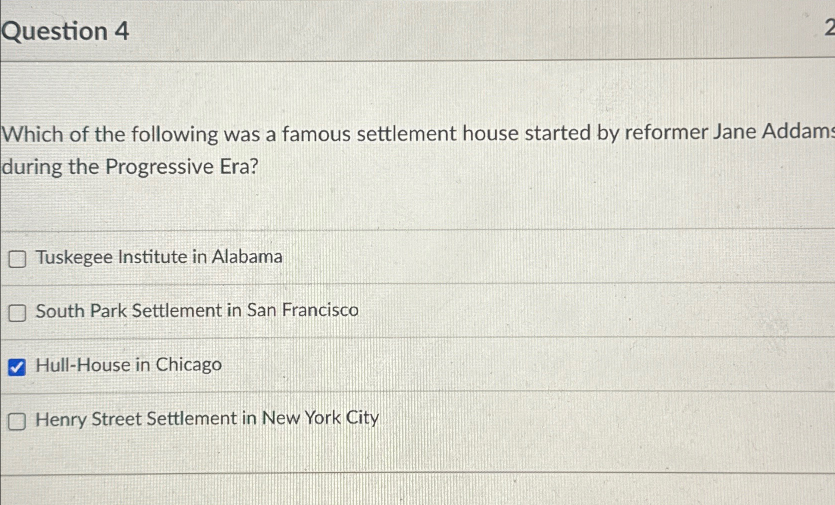 Solved Question 4Which of the following was a famous | Chegg.com