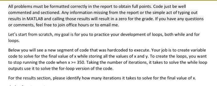 Solved *please use Matlab to generate code and answer all | Chegg.com