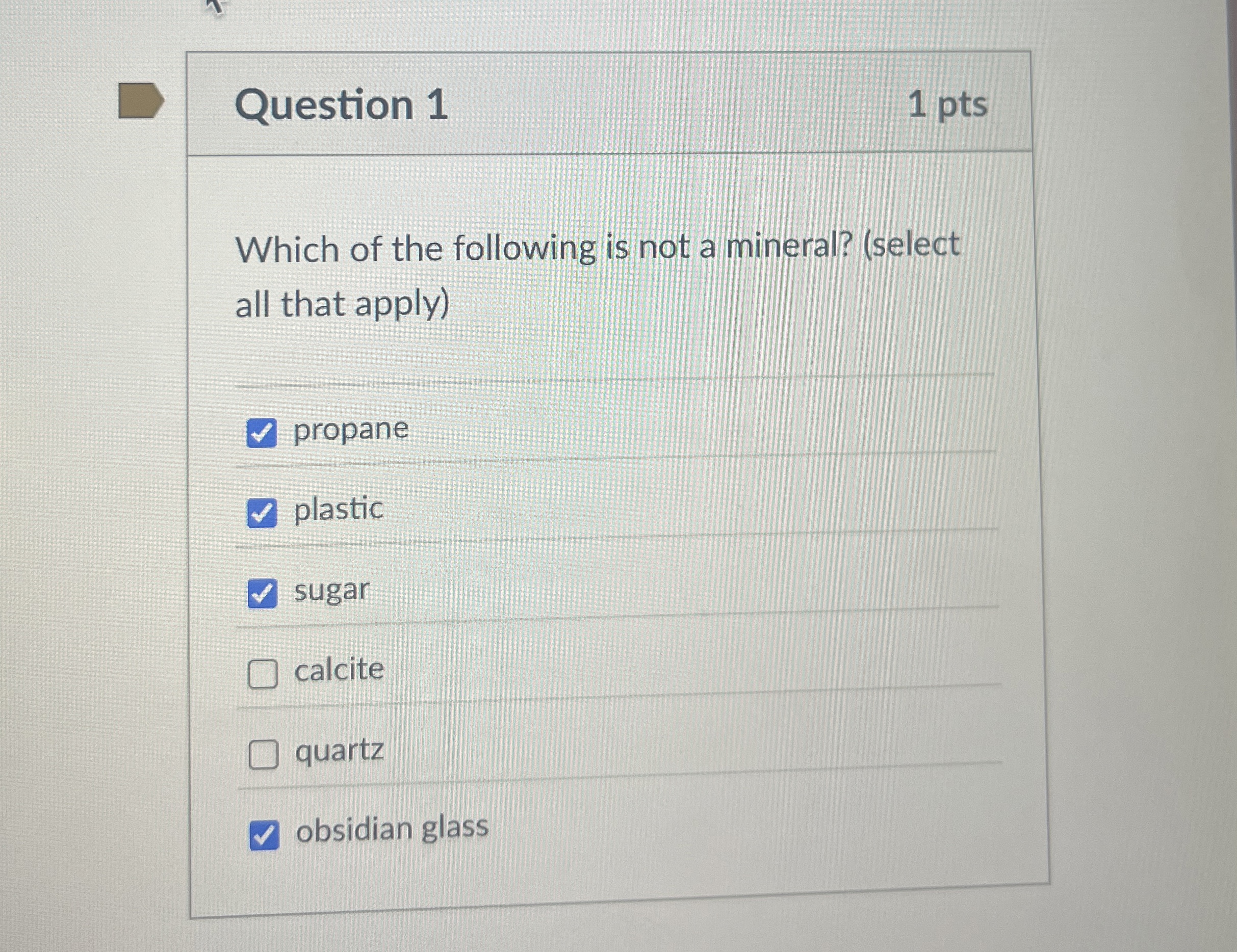 Solved Question 11 ﻿ptsWhich of the following is not a | Chegg.com