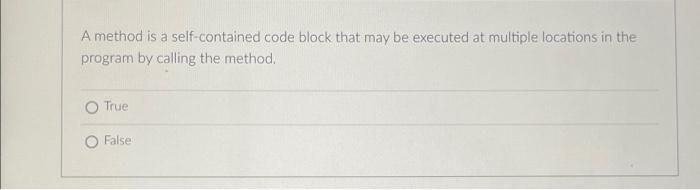 Solved The following overloaded method signatures are valid | Chegg.com