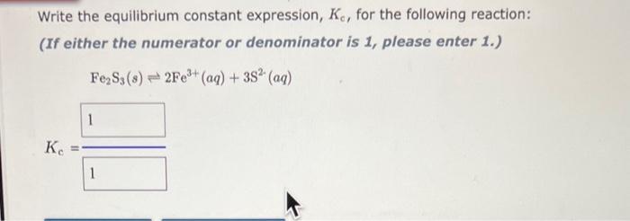[Solved]: The equilibrium constant, ( K_{ mathrm{p}} ), f
