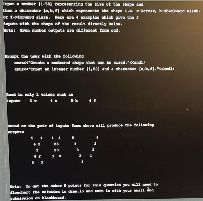 Solved can you help me write a flowchart i have the program | Chegg.com