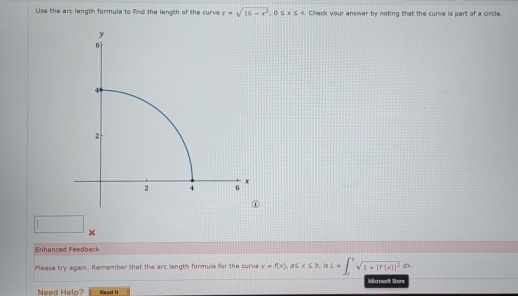 Solved Use the are length formula to find the length of the | Chegg.com