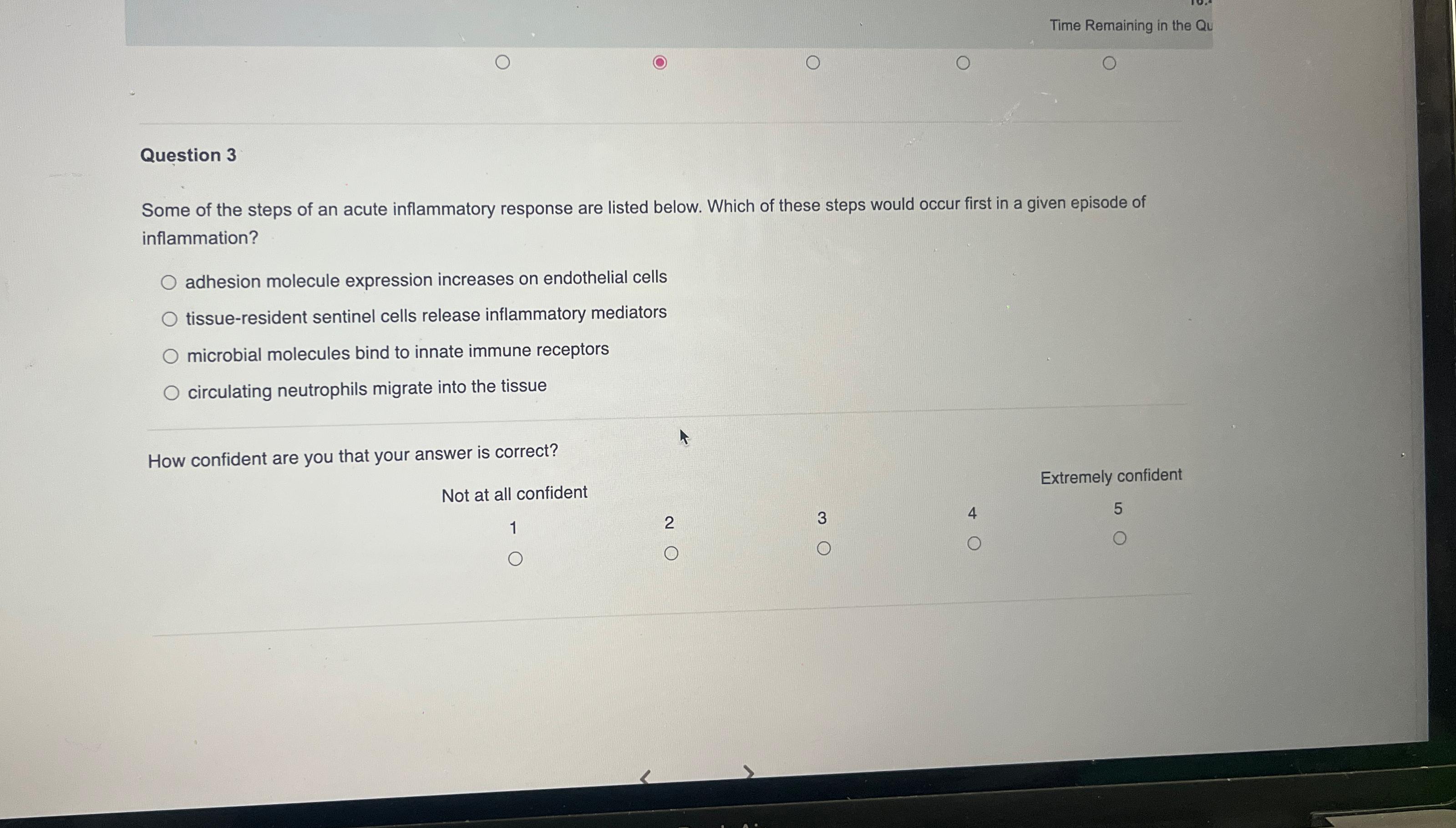 Solved Time Remaining in the QuQuestion 3Some of the steps | Chegg.com