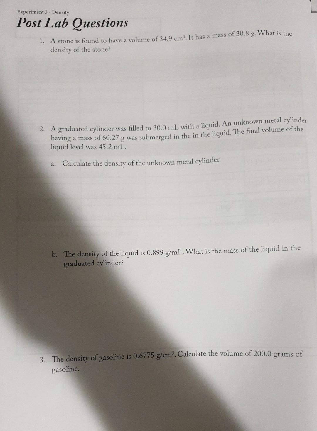 Solved Report Name Date Section \begin{tabular}{|l|l|l|} | Chegg.com