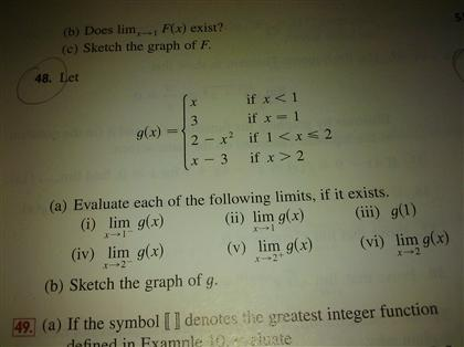 Solved Evaluate each of the following limits, if it exists. | Chegg.com