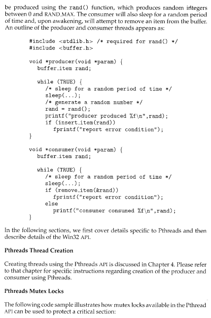 Solved I need help on this Producer-Consumer problem using | Chegg.com
