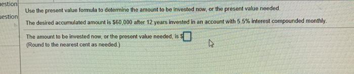 Solved Use the compound interest formula to compute the | Chegg.com