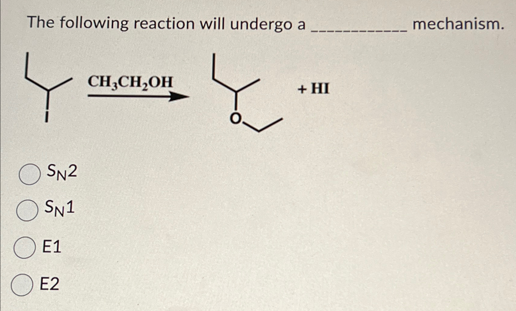 Solved The following reaction will undergo a | Chegg.com