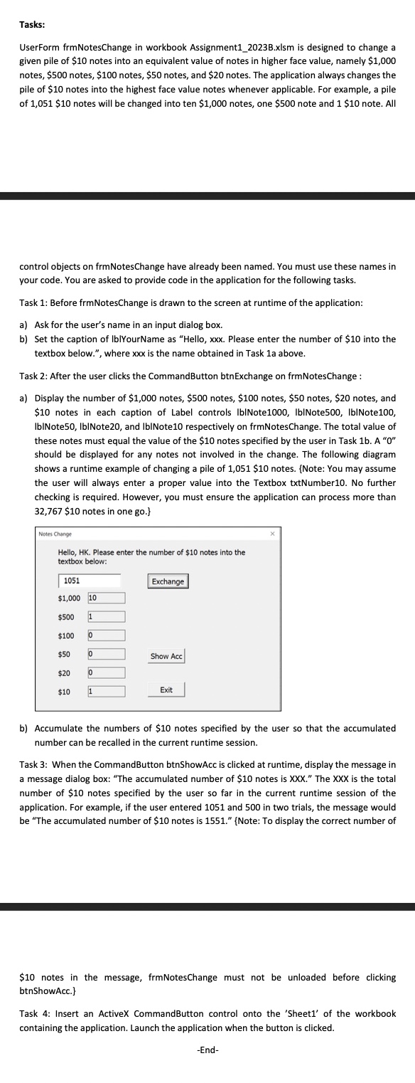 You must not change the appearance of the provided | Chegg.com