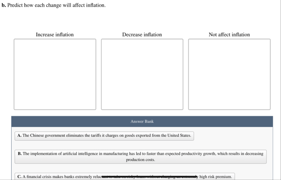 Solved b. ﻿Predict how each change will affect | Chegg.com
