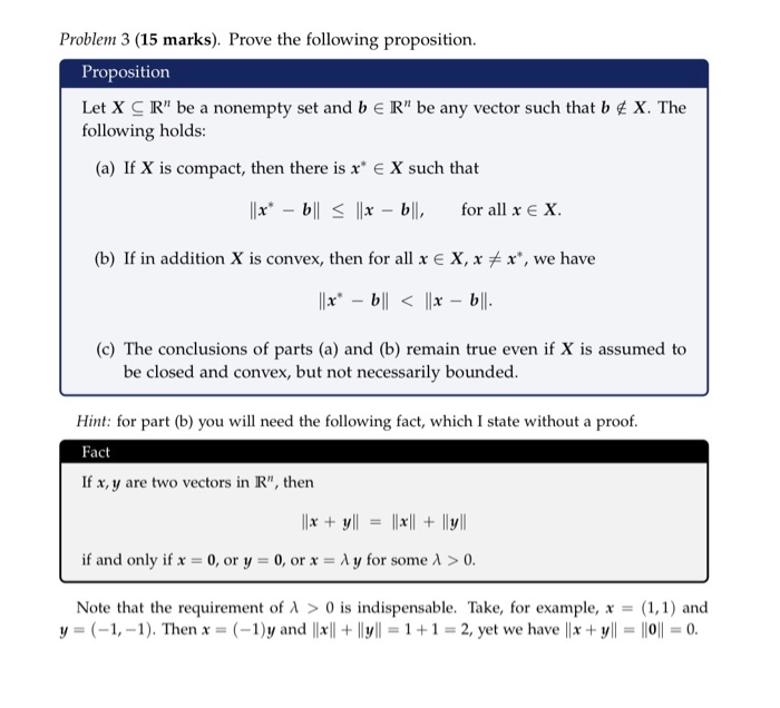 Solved Problem 3 (15 marks). Prove the following | Chegg.com