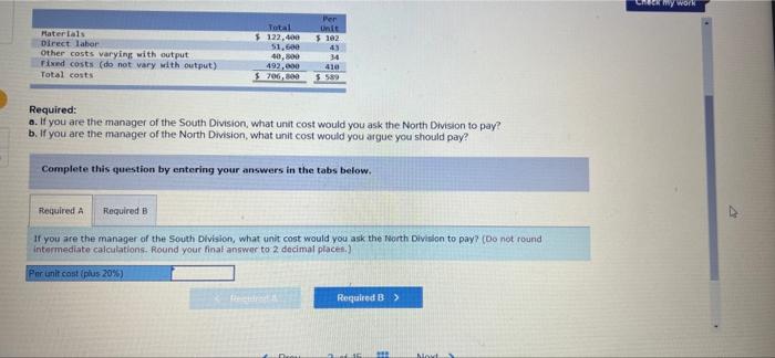 Solved Problem 1-41 (Algo) Cost Data for Managerial Purposes | Chegg.com