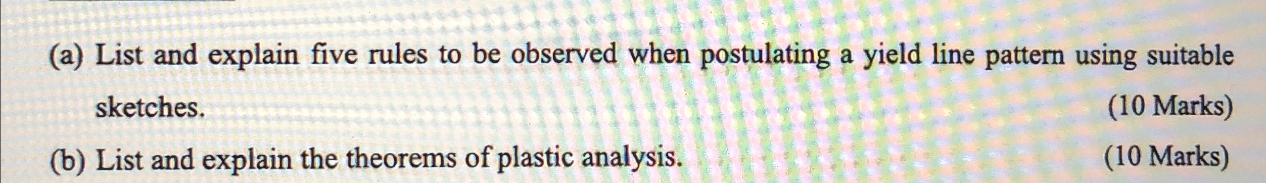 Solved (a) ﻿List and explain five rules to be observed when | Chegg.com