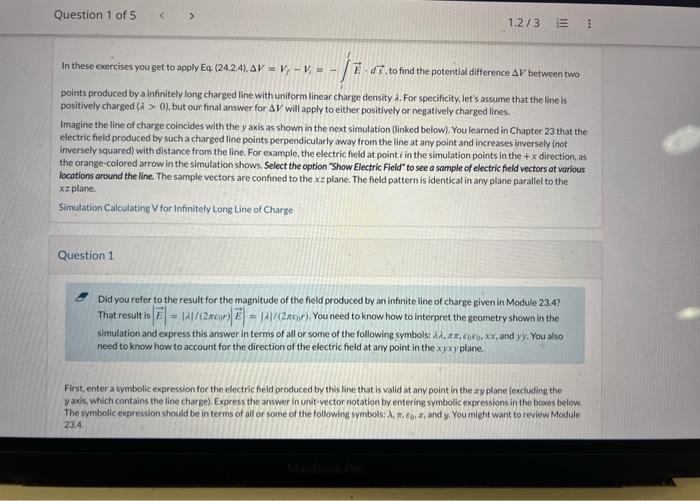 In these exercises you get to apply Eq. | Chegg.com